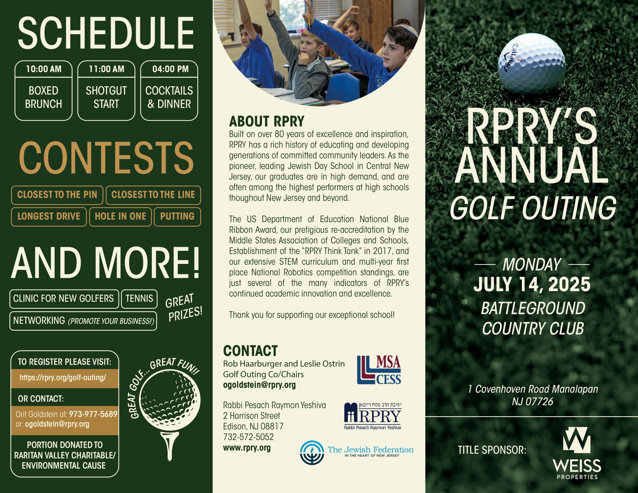 Golf Outing - RPRY